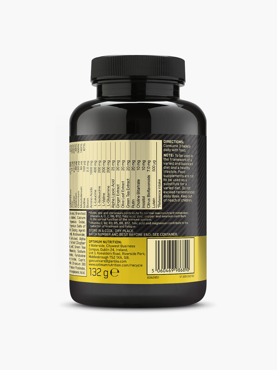 Opti-Men: Multi-Vitamin for Active Men, Muscle & Immunity Boost