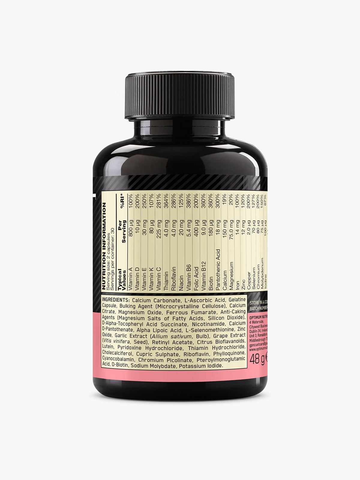 Opti-Women: Multi-Vitamin for Active Women - 23 Vitamins