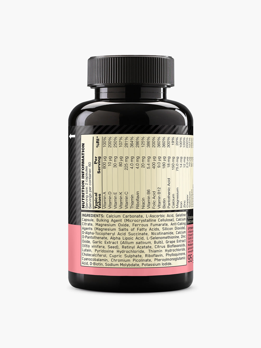 Opti-Women: Multi-Vitamin for Active Women - 23 Vitamins